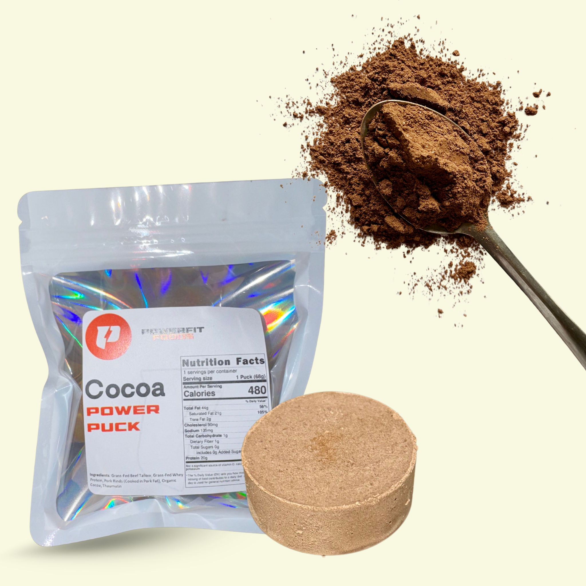 PowerPuck - Low Carb, No Sugar, No Seed Oils – PowerFit Foods
